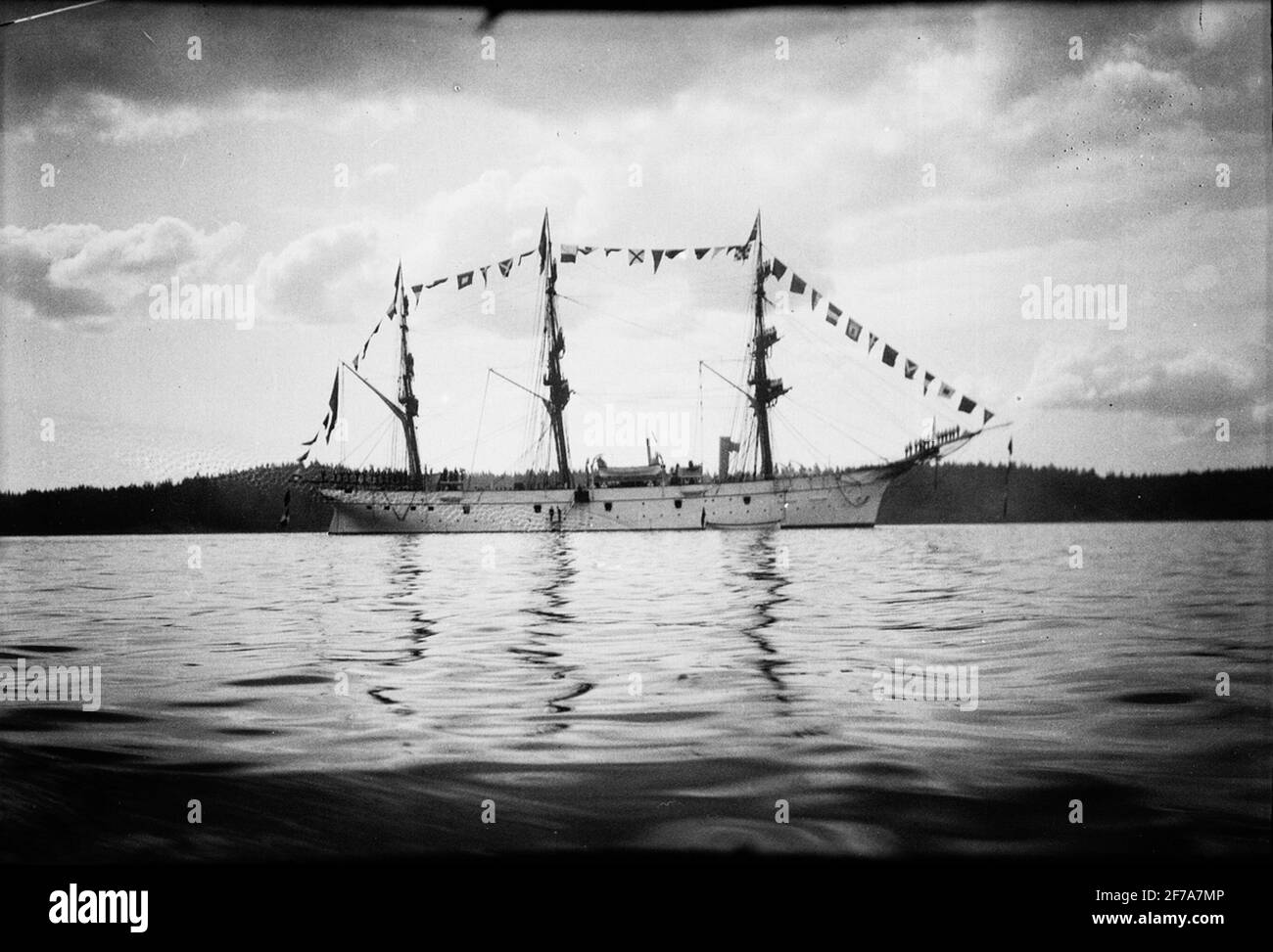 Queen Victoria's pictures. Ship Stock Photo - Alamy