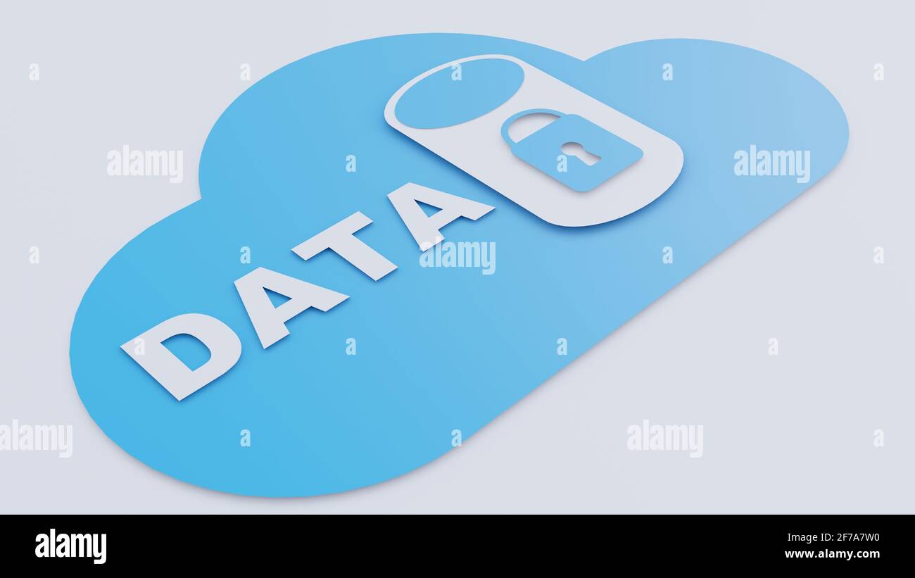 Cloud data download and upload concept Stock Photo - Alamy