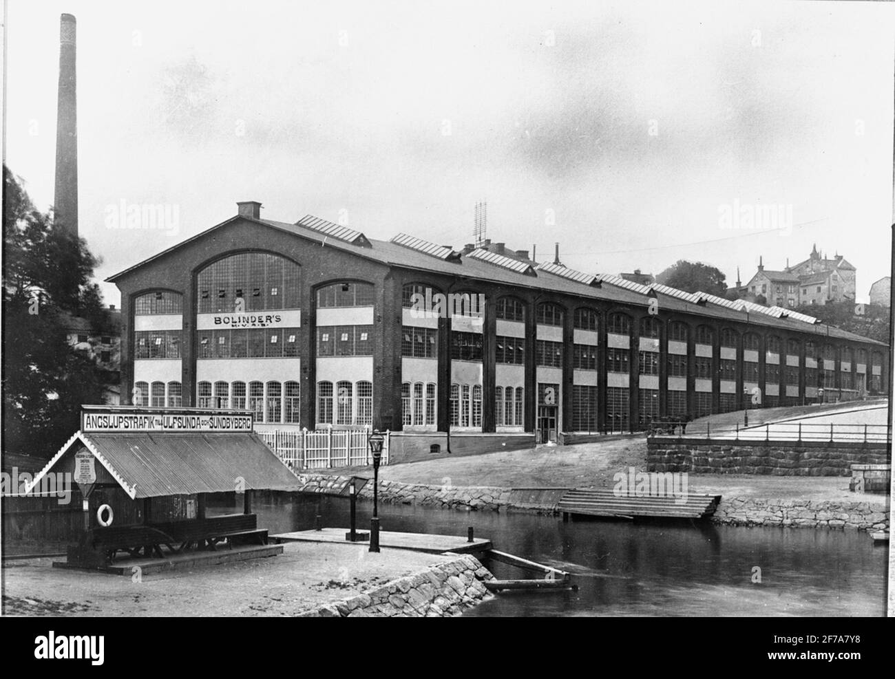 Exterior picture, Bolinder's workshop Stock Photo - Alamy