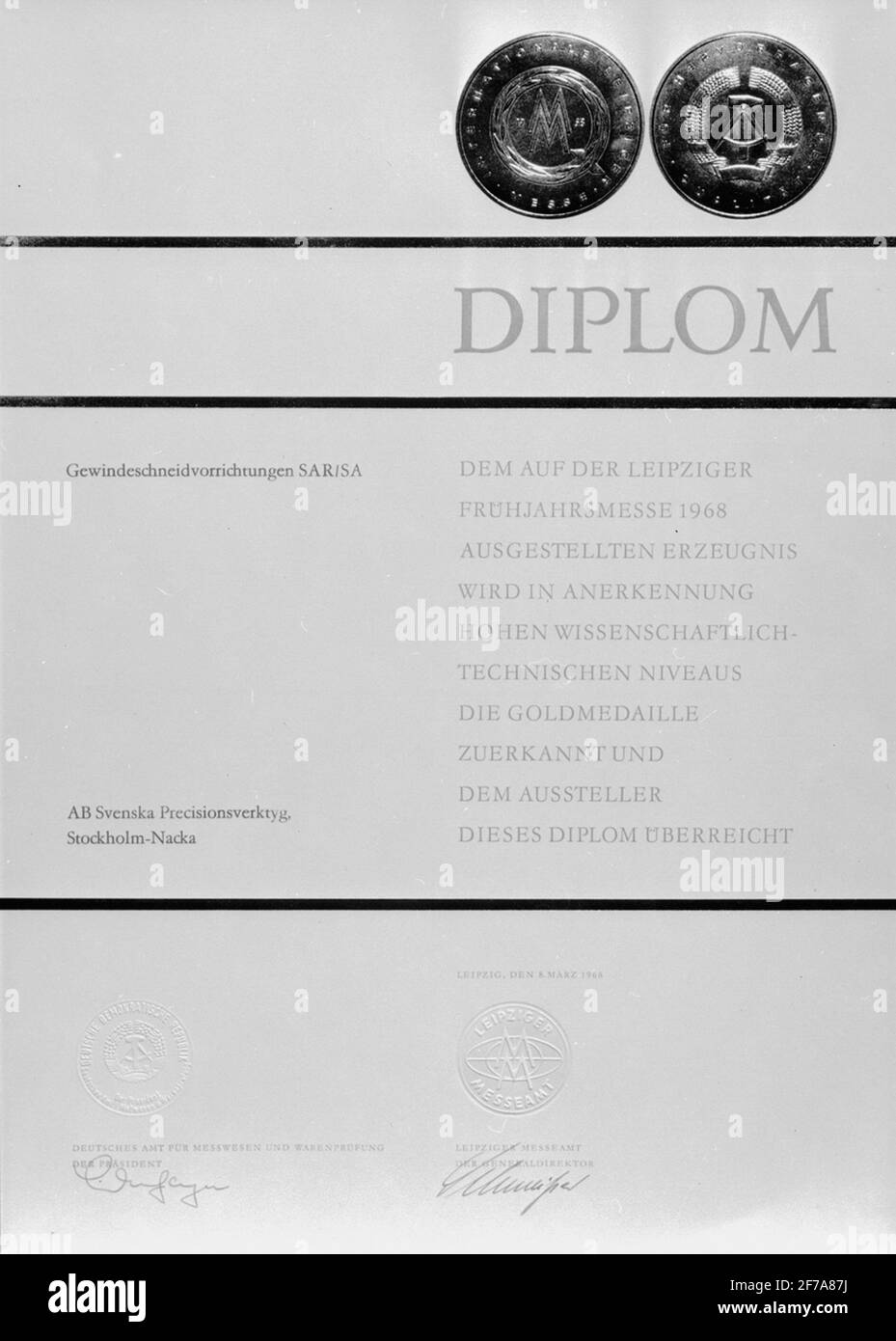 Diploma and medal. >> Stock Photo - Alamy