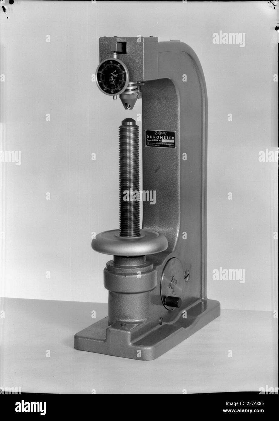 Hardness meter durometer Stock Photo - Alamy