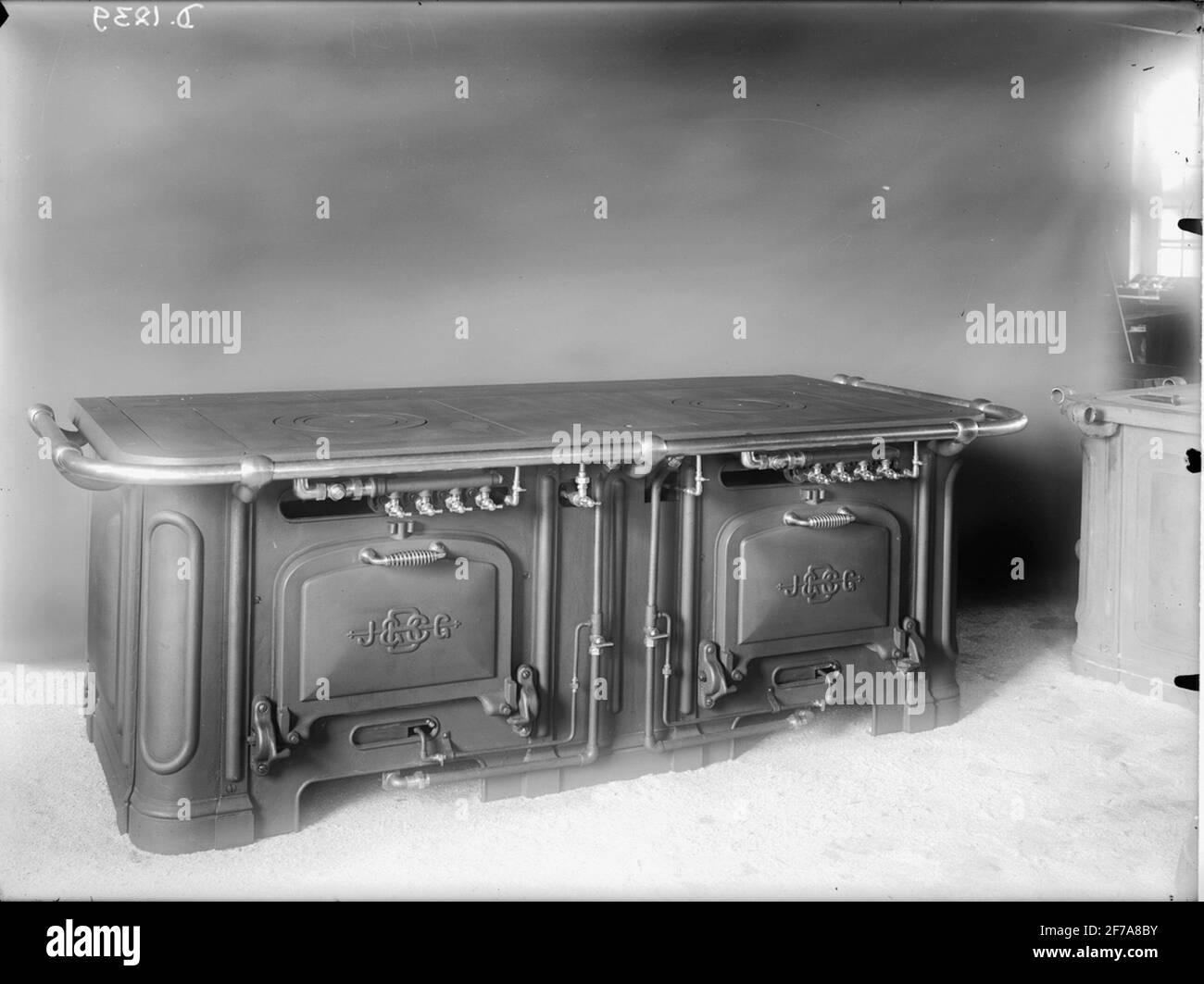 Gas stove cooking in Black and White Stock Photos & Images - Alamy