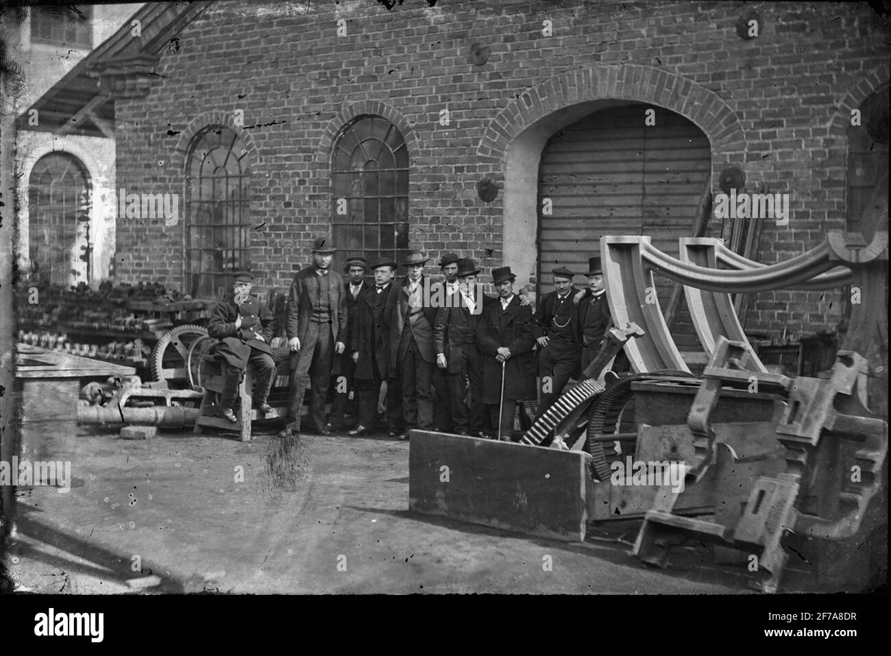 Group of gentlemen, exterior Stock Photo - Alamy