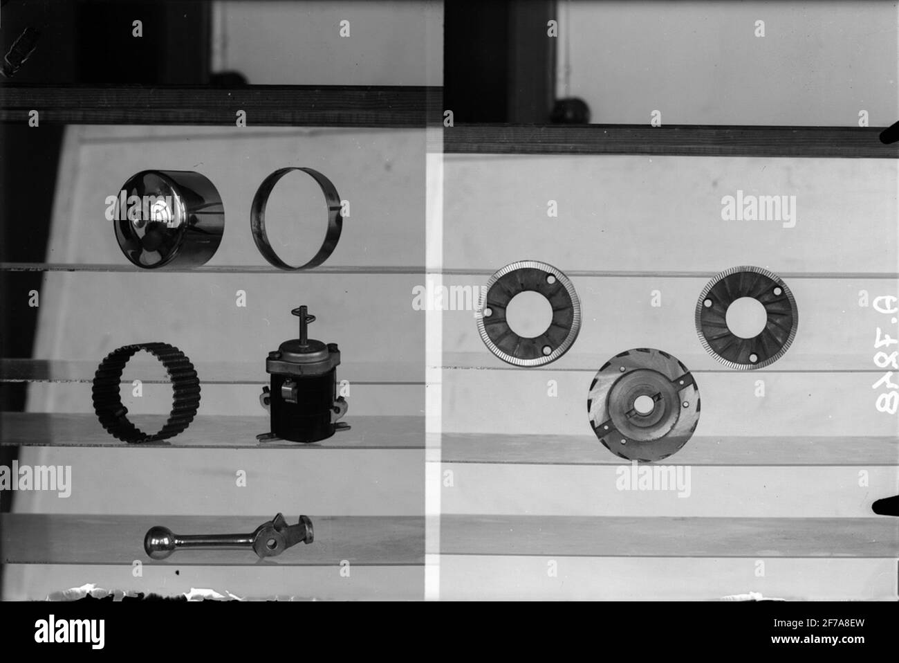 Parts for corn mill Stock Photo - Alamy