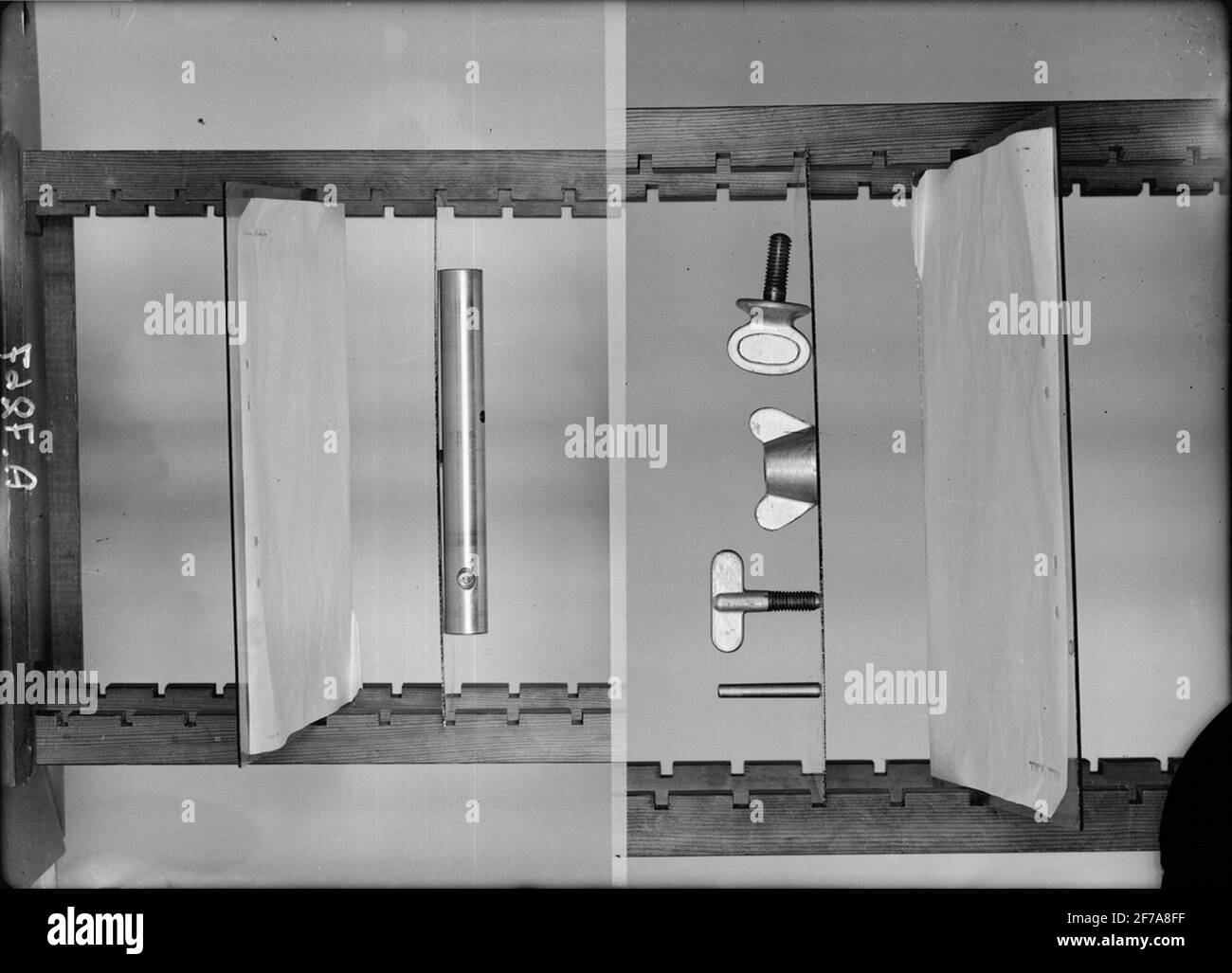 Parts to the fox mill Stock Photo - Alamy