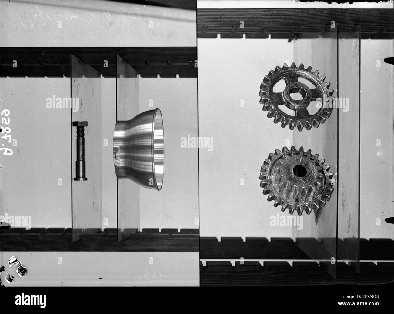 Parts for corn mill Stock Photo - Alamy
