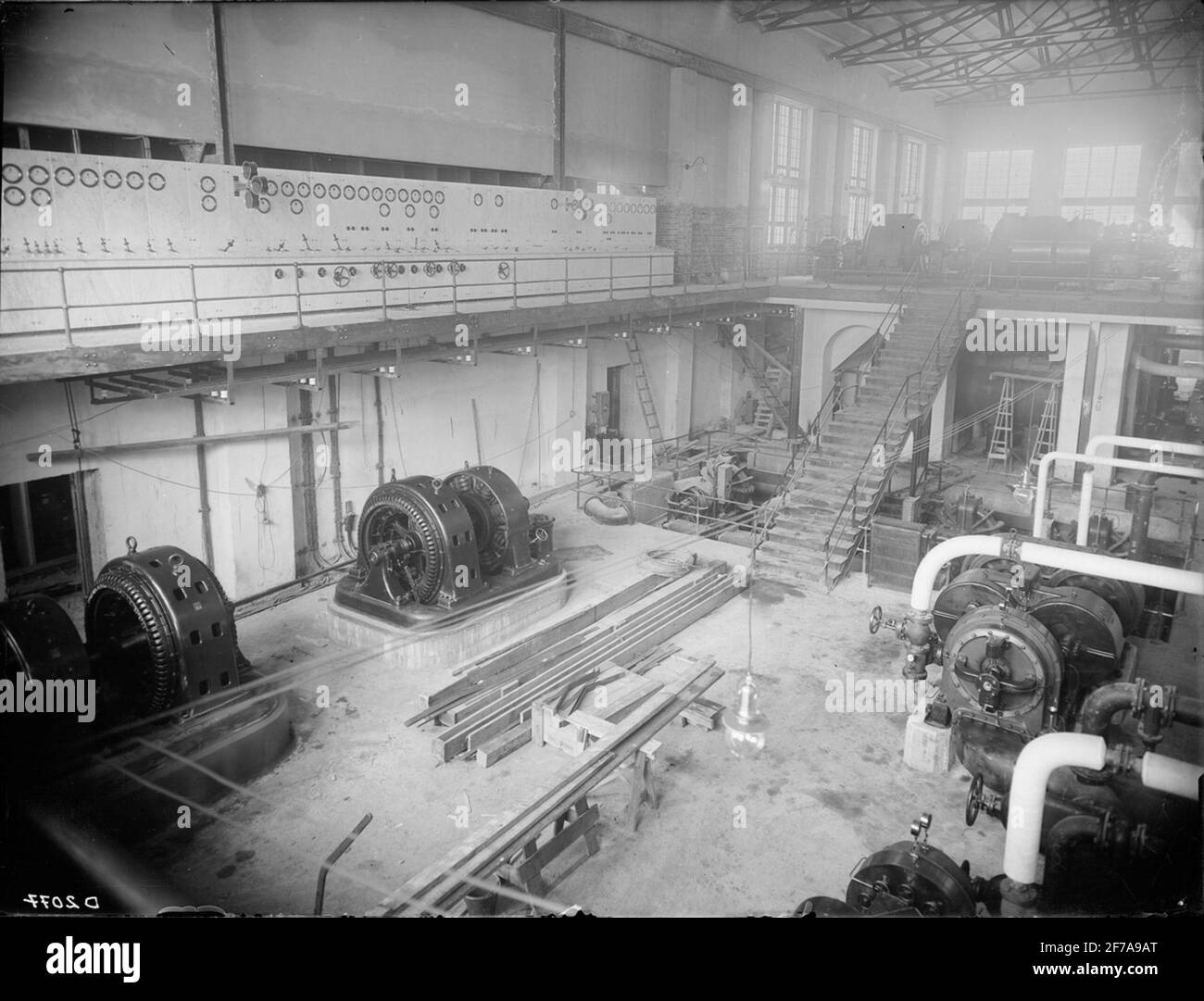 Turbine engine hall in Sydvaranger Stock Photo - Alamy