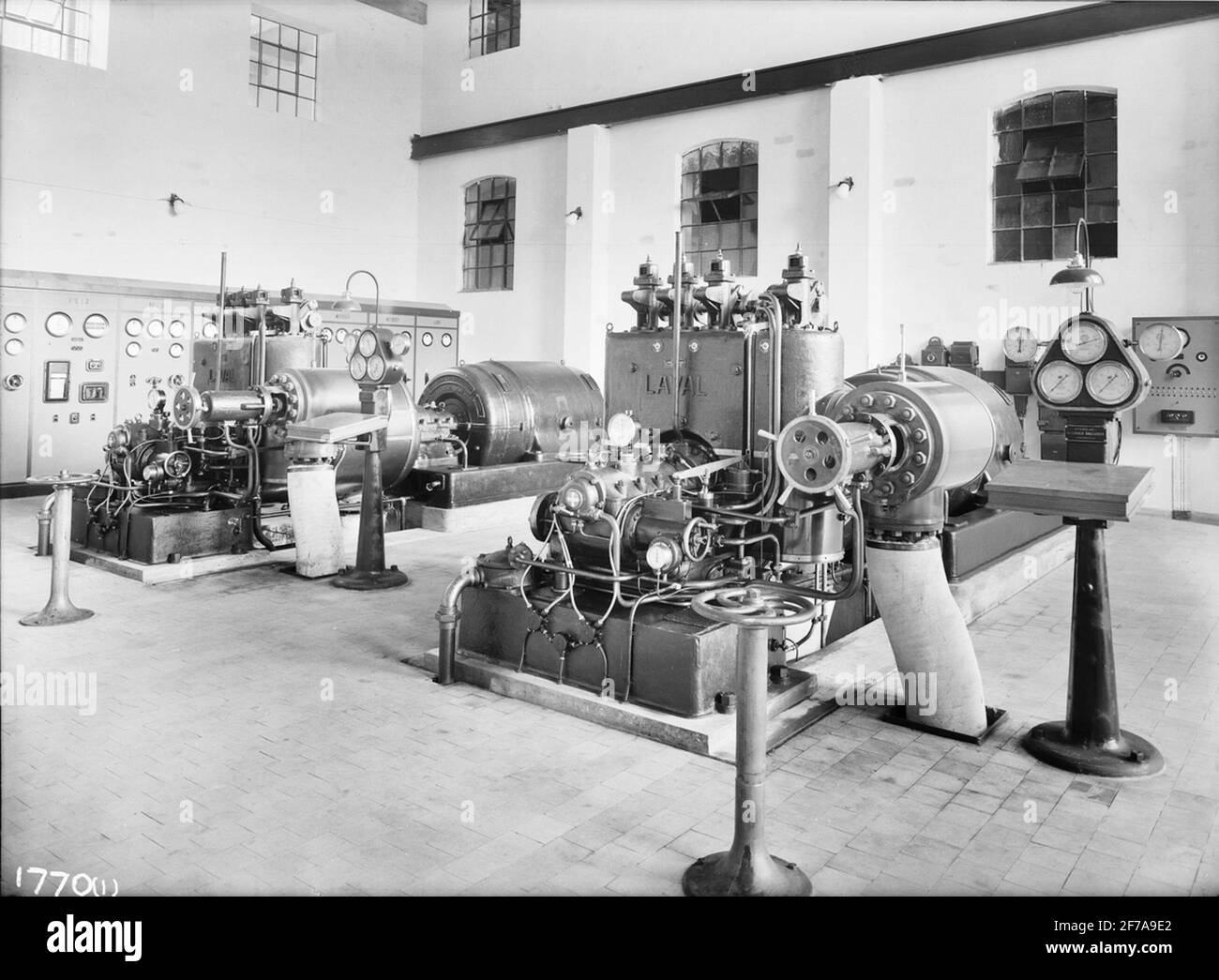 Early power stations Black and White Stock Photos & Images - Alamy