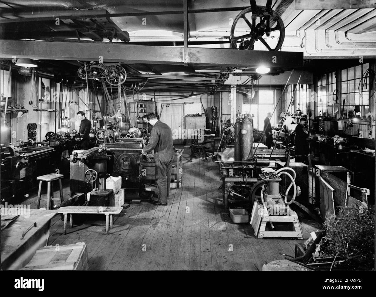 Electrolux laboratory. The machine shop Stock Photo - Alamy