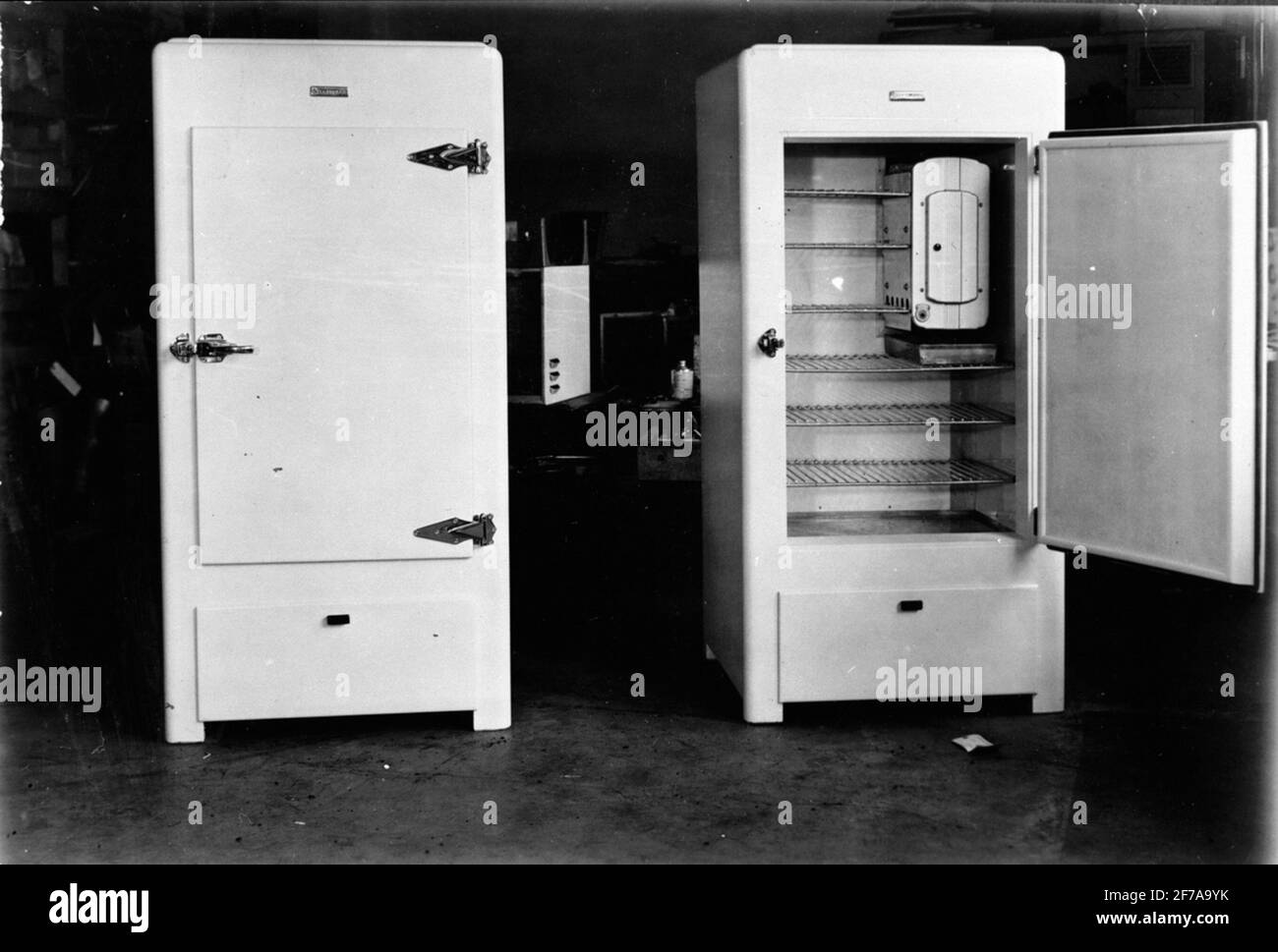 Norwegian refrigerator L750 Stock Photo - Alamy