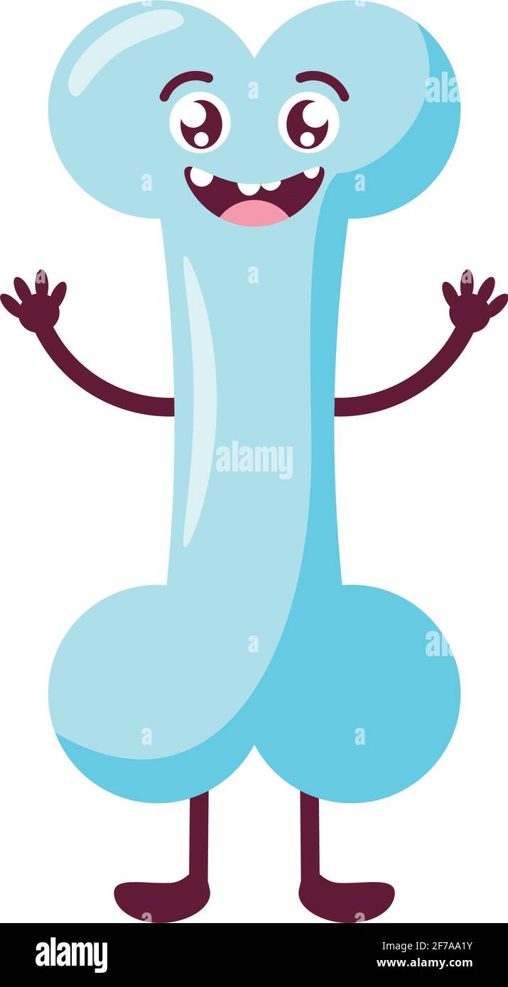 cute human bone Stock Vector Image & Art - Alamy