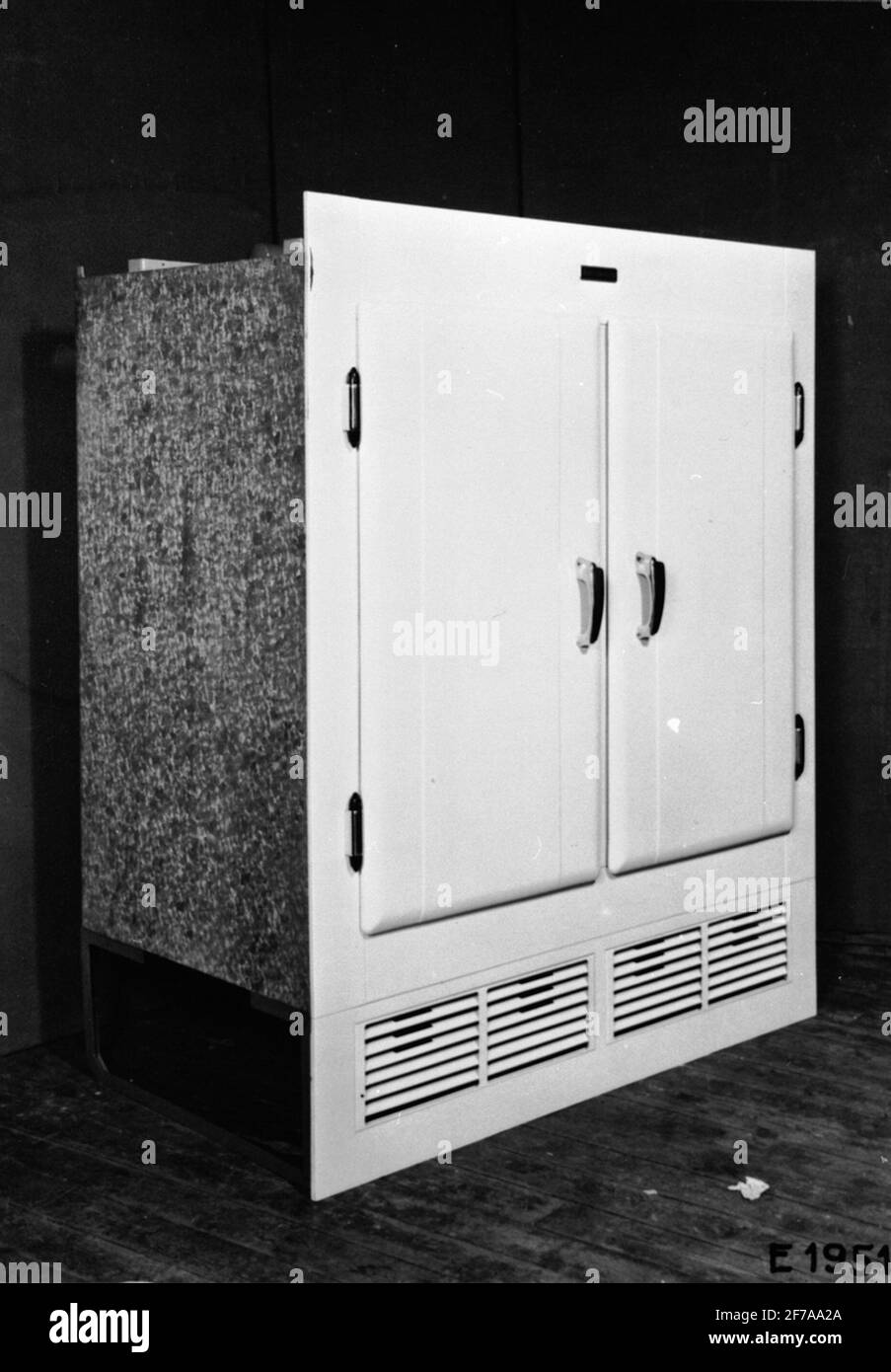 Refrigerator MK 1000. Front view Stock Photo - Alamy