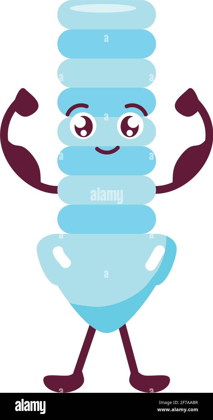 cute human spine Stock Vector Image & Art - Alamy