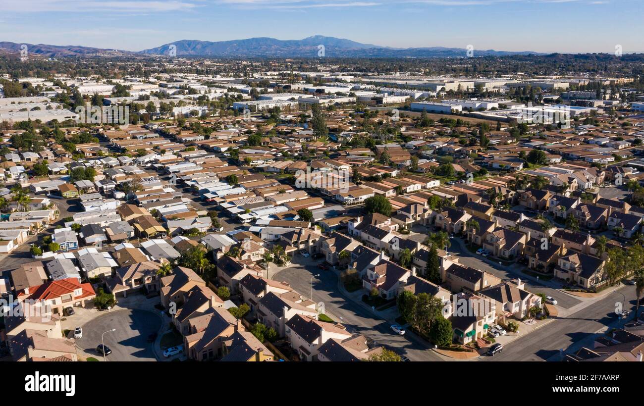 Aerial orange county california hi-res stock photography and images - Alamy