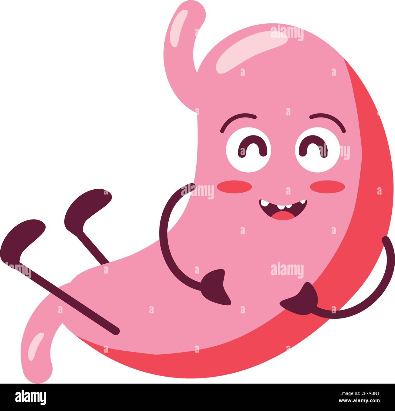 cute stomach organ Stock Vector Image & Art - Alamy