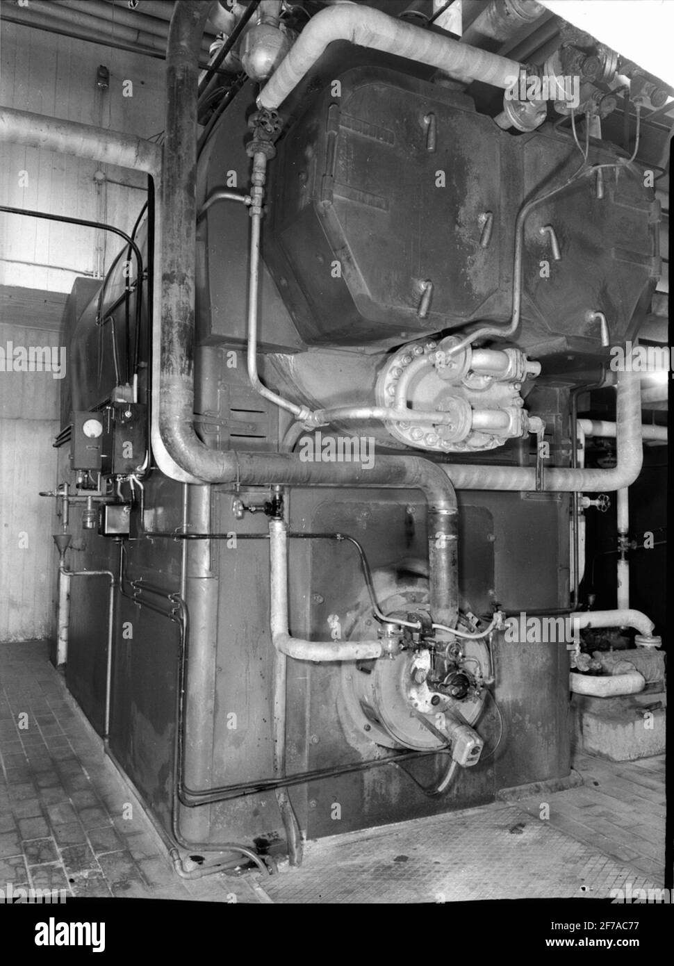 Boiler interior design Black and White Stock Photos & Images - Alamy
