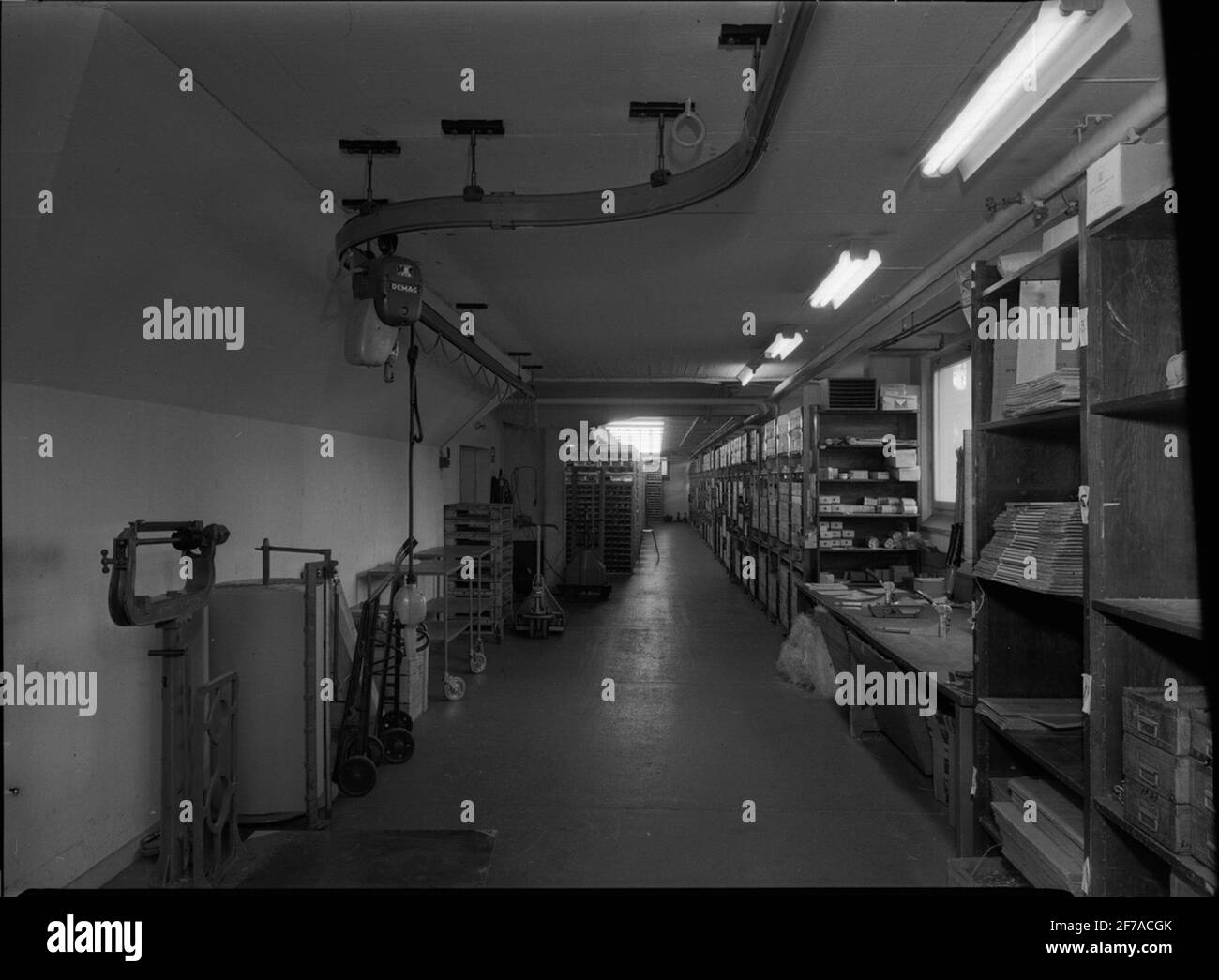 Interior, spare parts layer. >> Stock Photo - Alamy