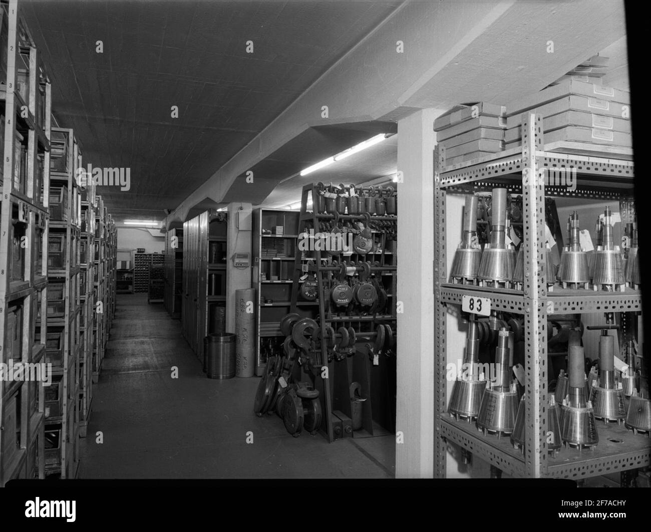 Interior, spare parts layer. >> Stock Photo - Alamy