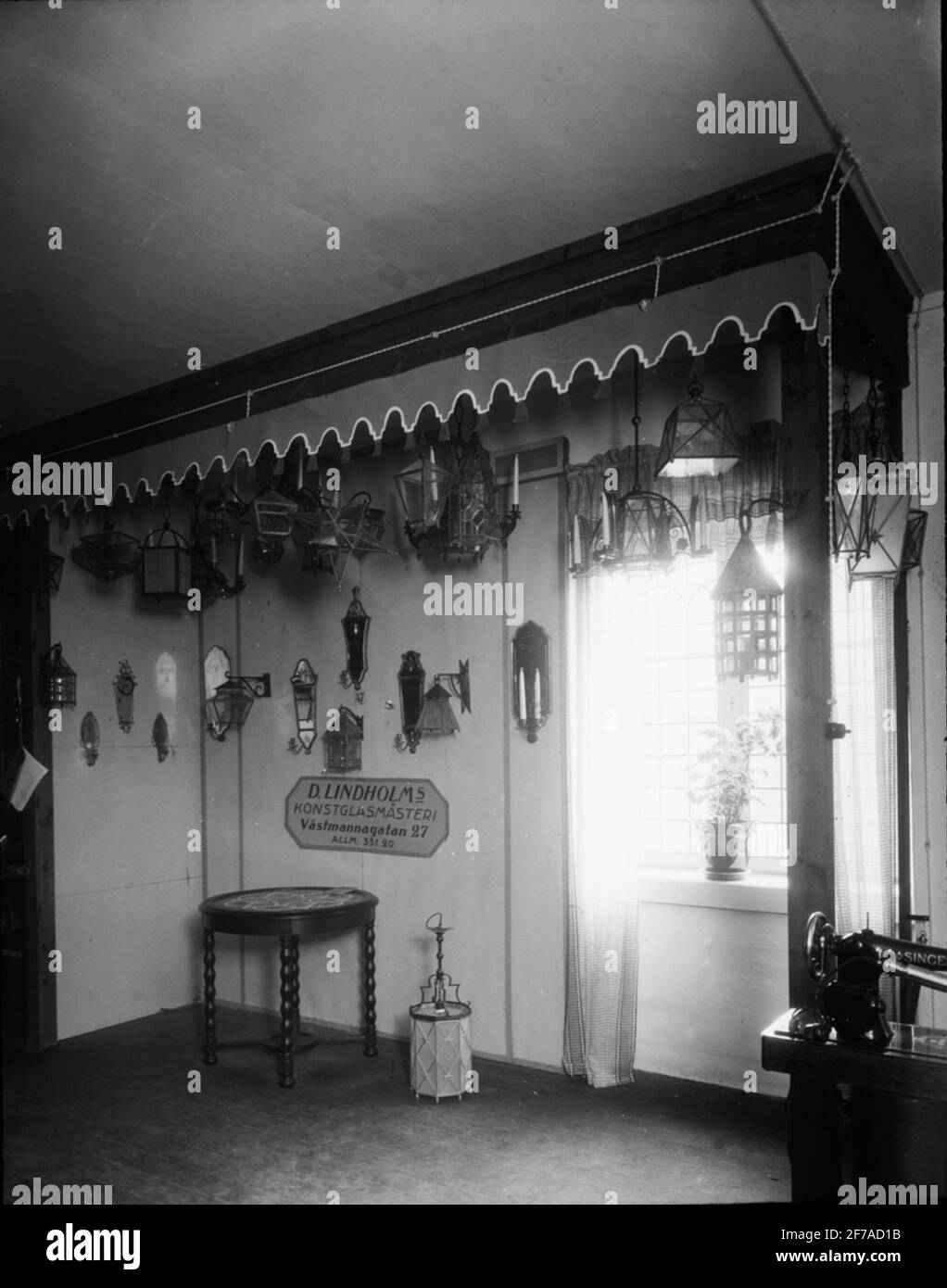 Architecture and art glass Black and White Stock Photos & Images - Alamy