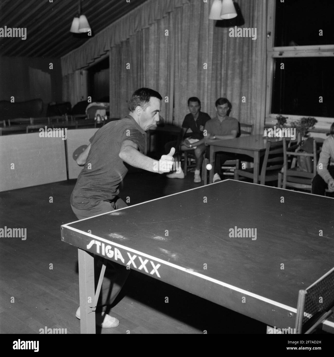 Table Tennismatch. >> Stock Photo - Alamy