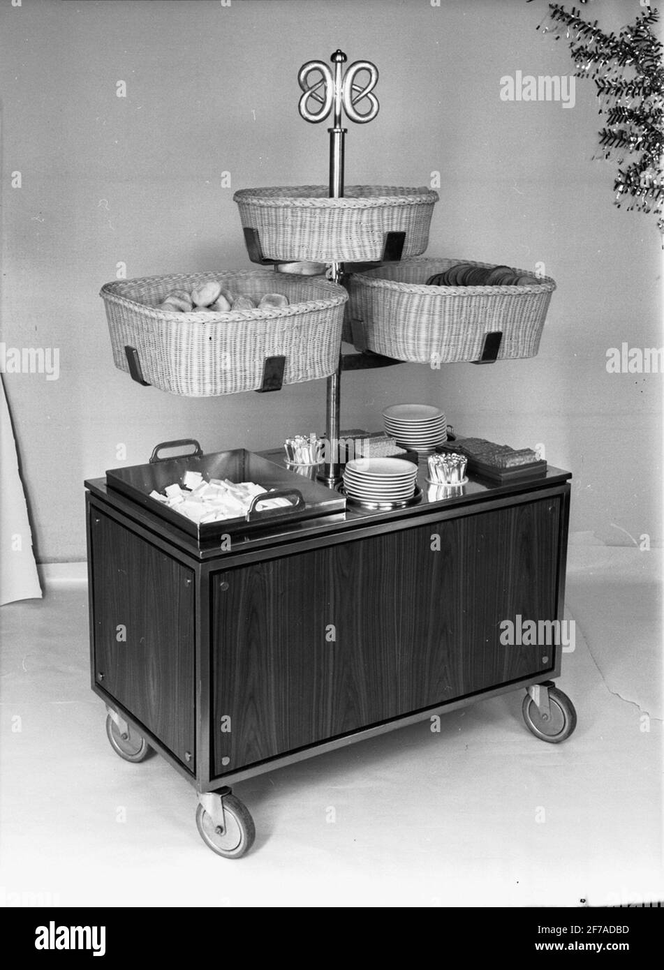 Butter and bread cart. >> Stock Photo - Alamy