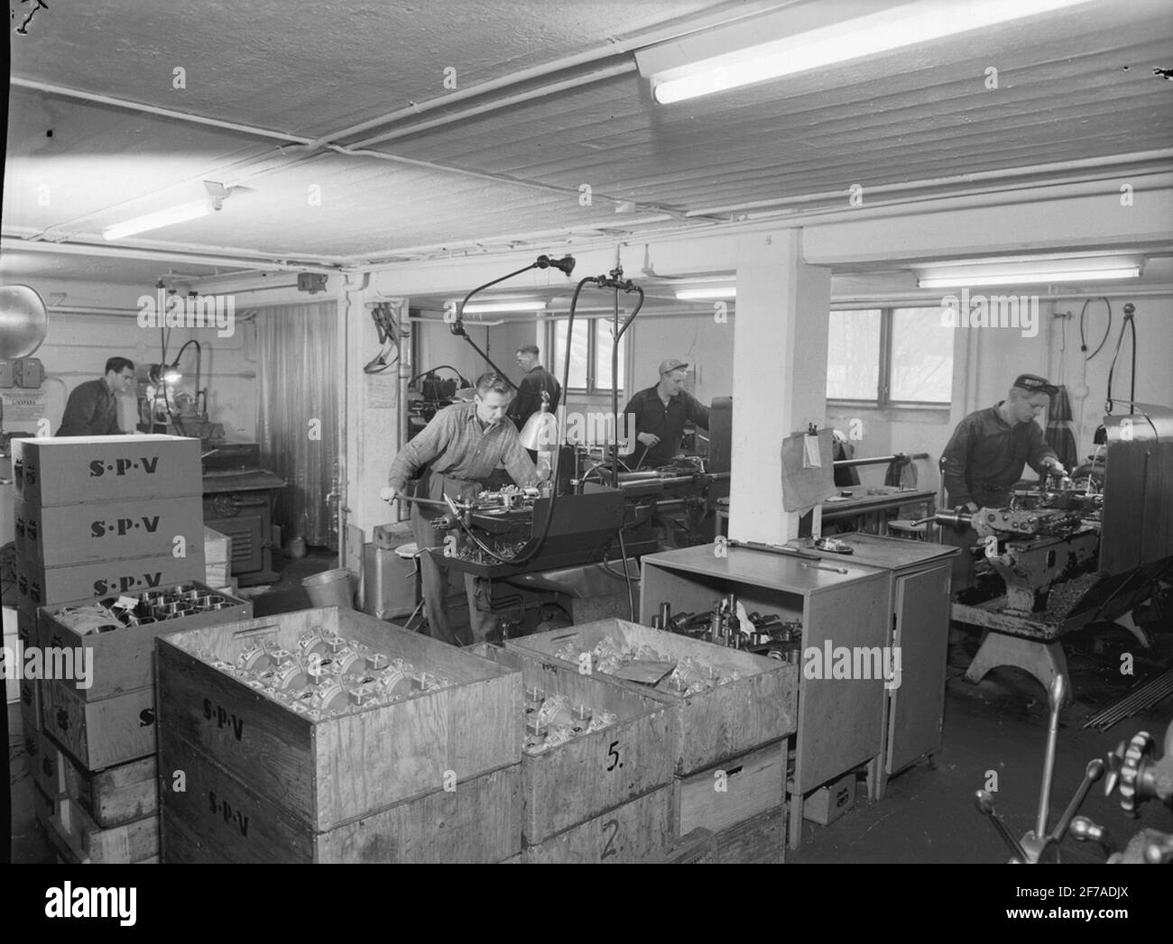 Technical interior Black and White Stock Photos & Images - Alamy