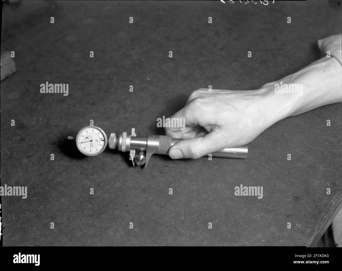 Rack gauge. >> Stock Photo - Alamy