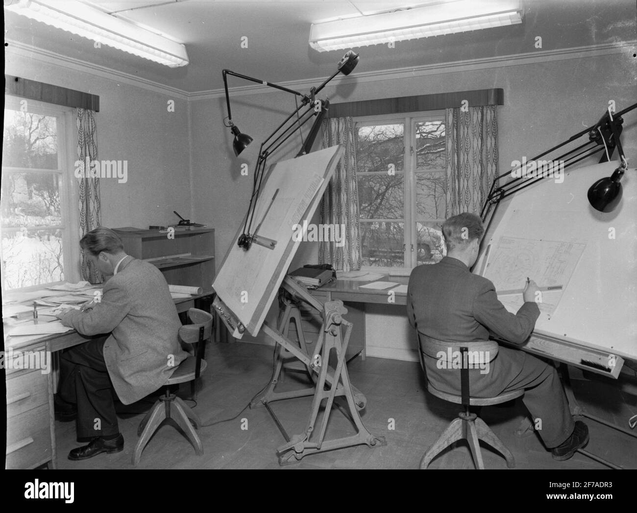 Technical interior Black and White Stock Photos & Images - Alamy