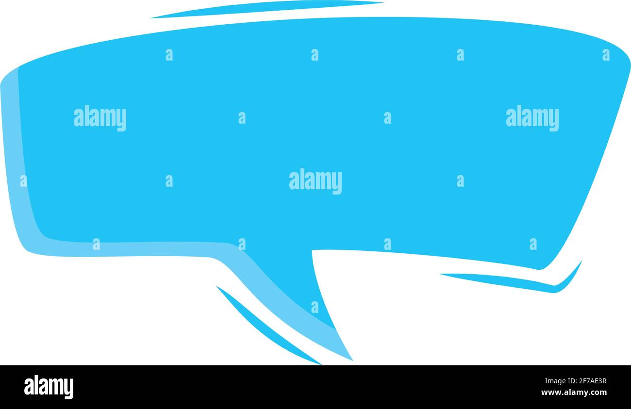 speech bubble in rectangle shape Stock Vector Image & Art - Alamy