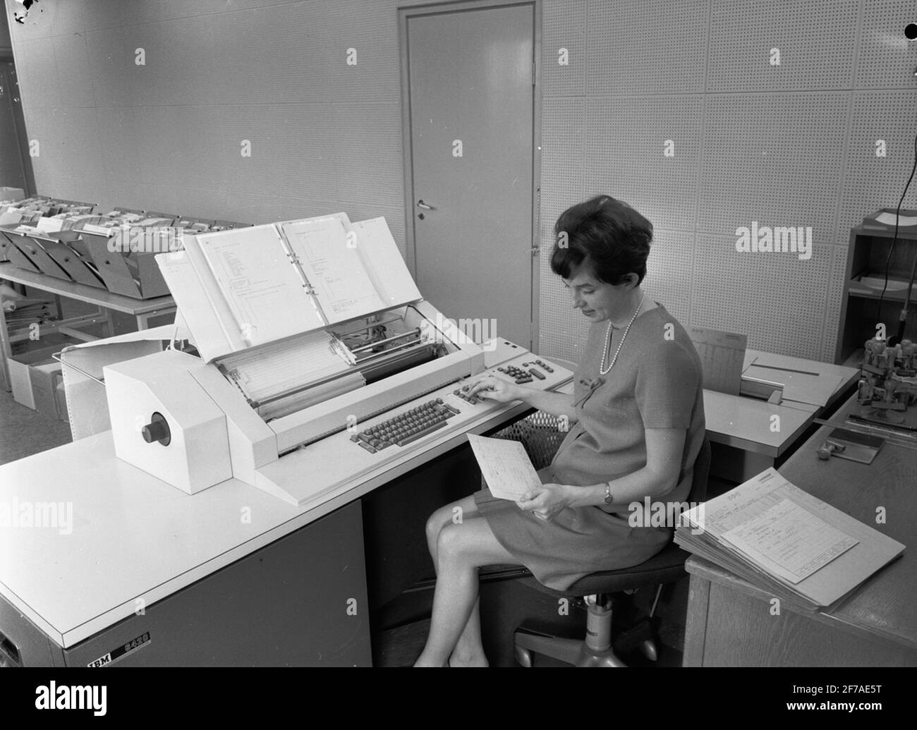 Accounting machine. >> Stock Photo - Alamy