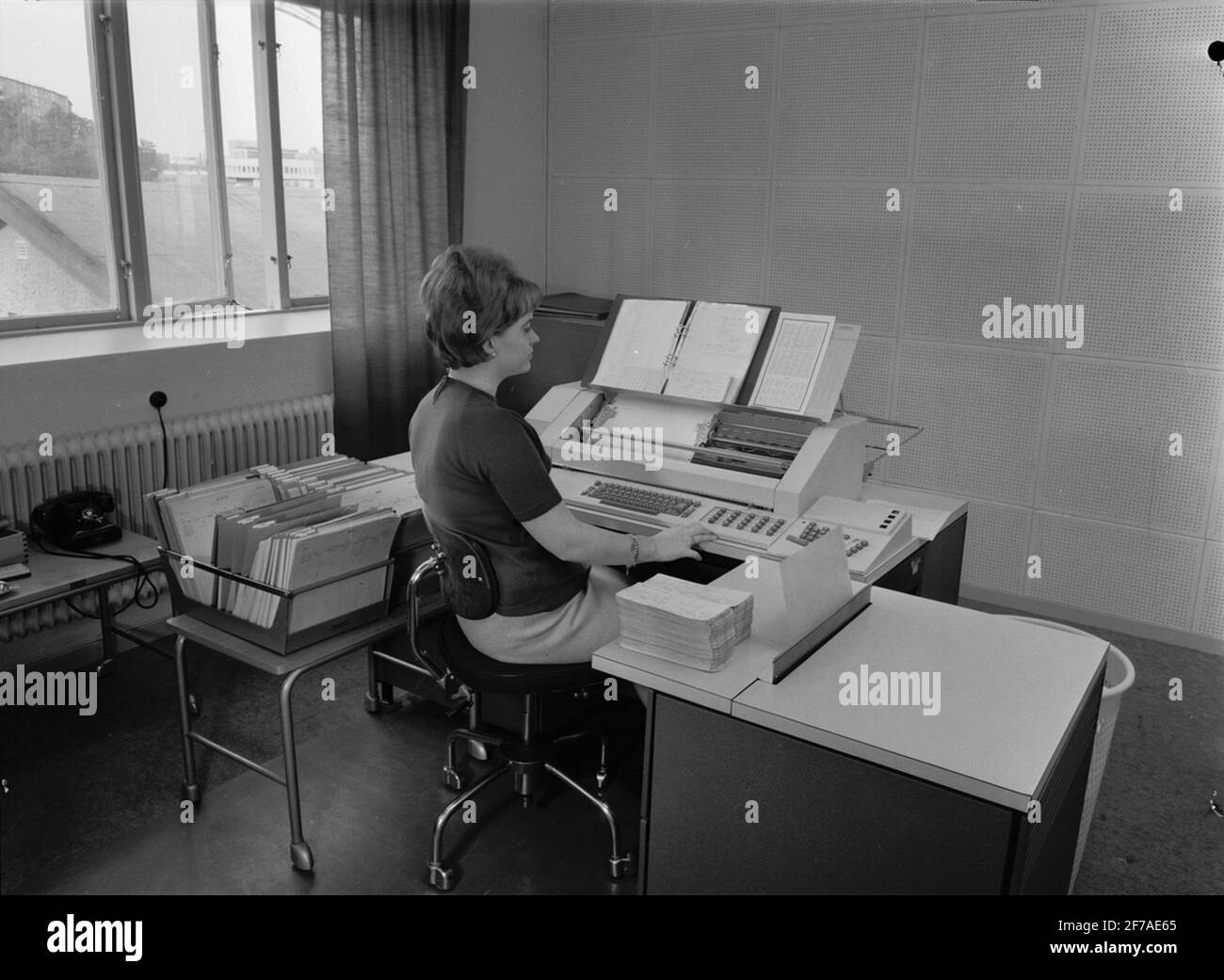 Accounting machine. >> Stock Photo - Alamy