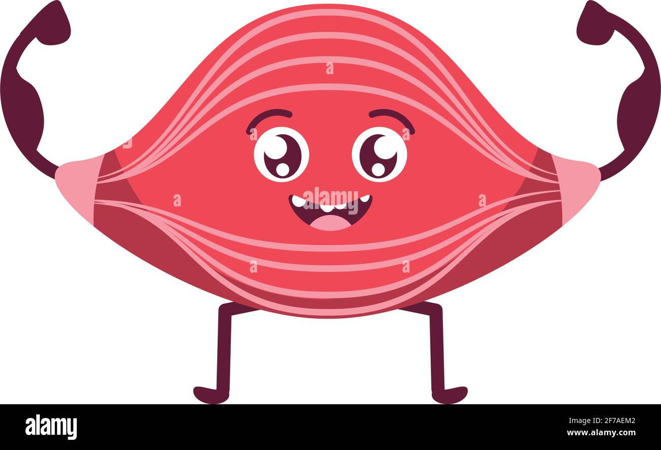 cute human muscle Stock Vector Image & Art - Alamy