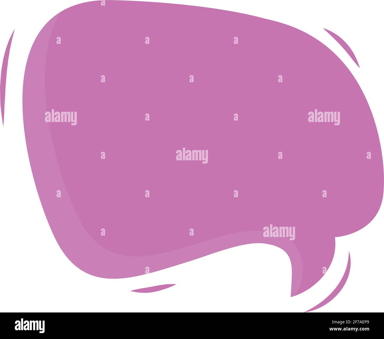 purple speech bubble on background Stock Vector Image & Art - Alamy