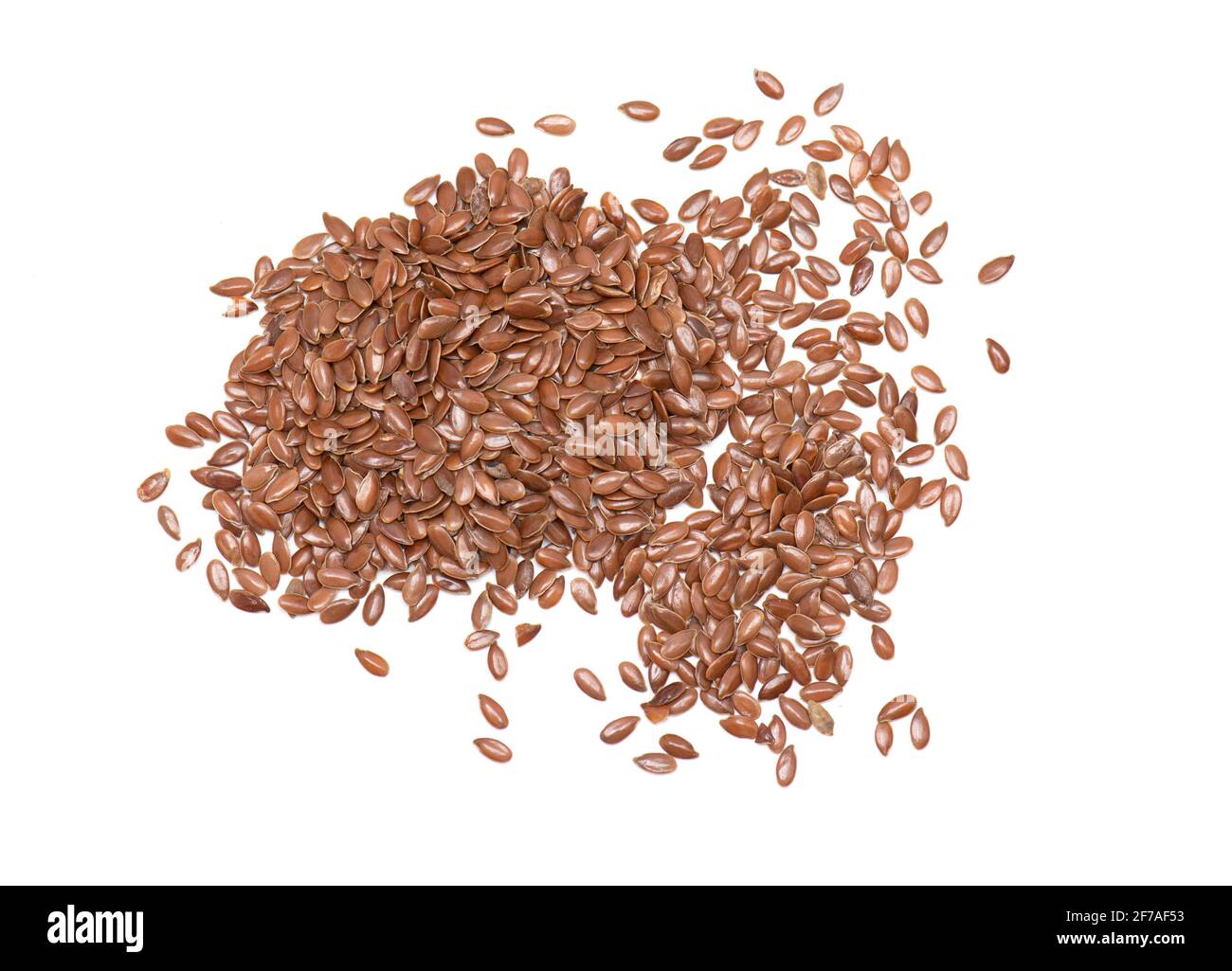 Closeup pile flaxseed grain hi-res stock photography and images - Alamy