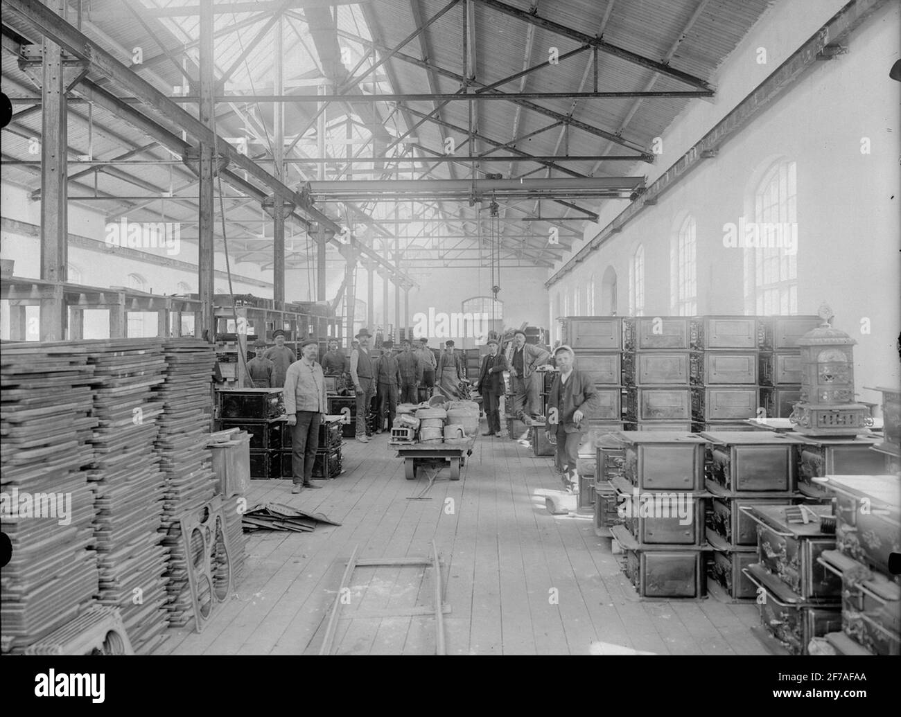 Warehouse room for stoves etc Stock Photo - Alamy