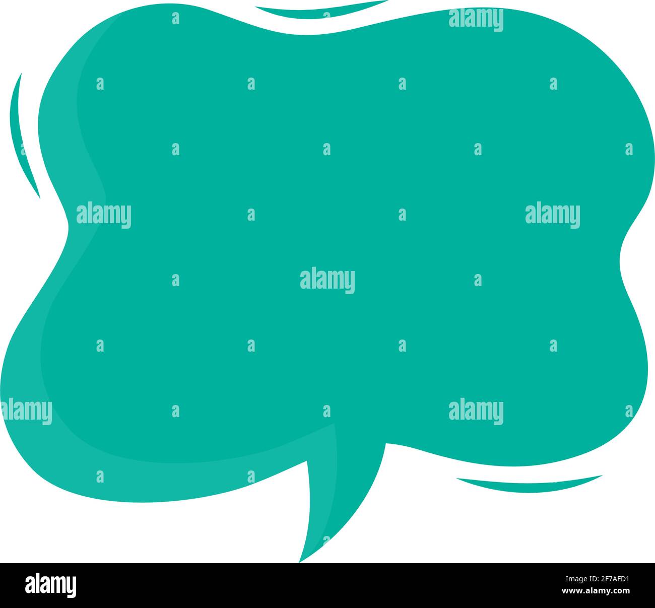 turquoise normal speech bubble icon Stock Vector Image & Art - Alamy