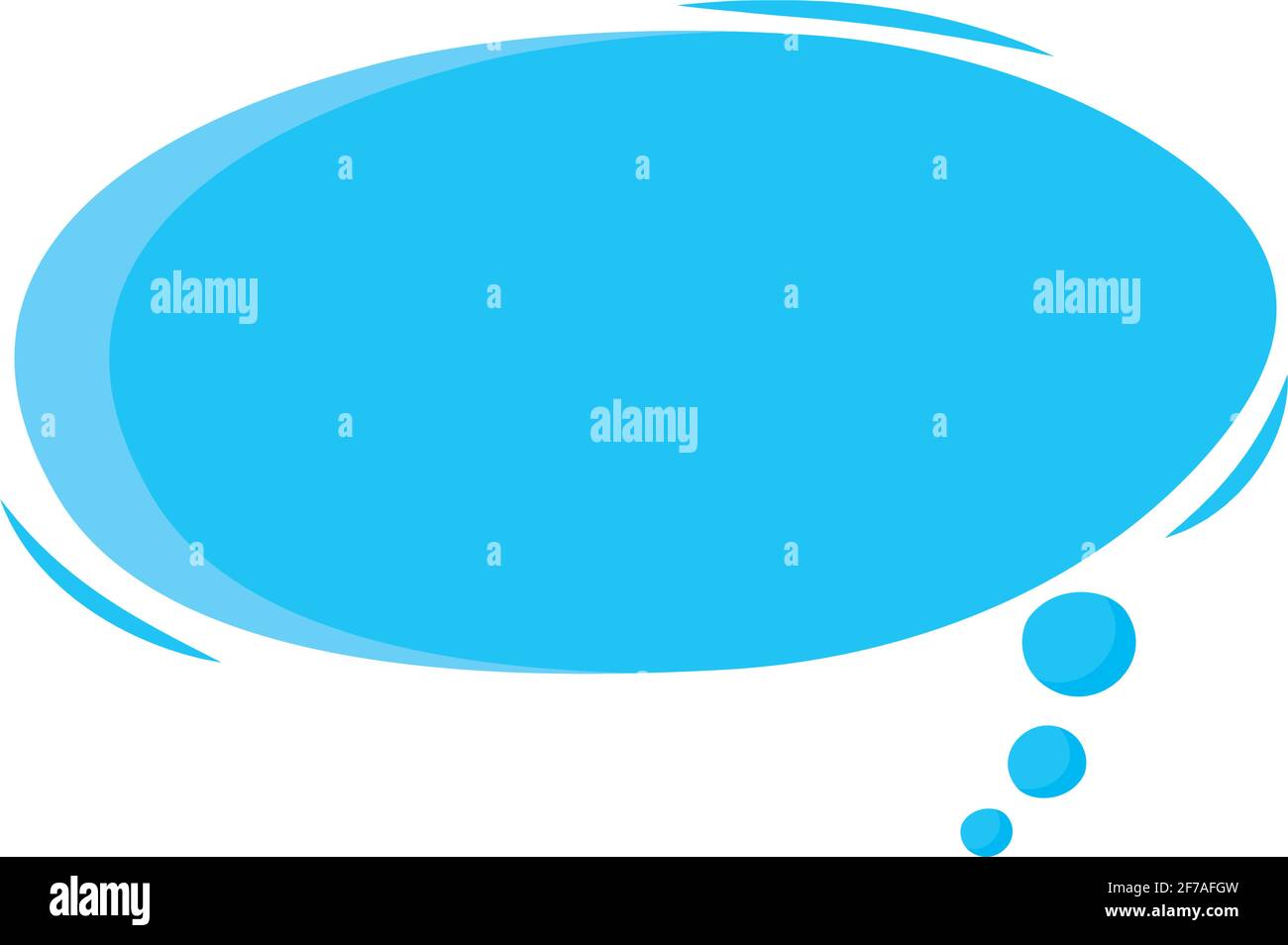 thought balloon on white background Stock Vector Image & Art - Alamy