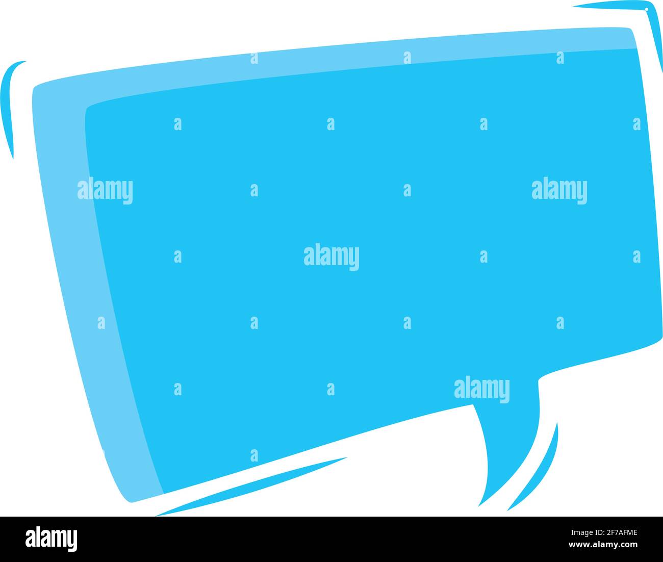 rectangle text balloon on background Stock Vector Image & Art - Alamy