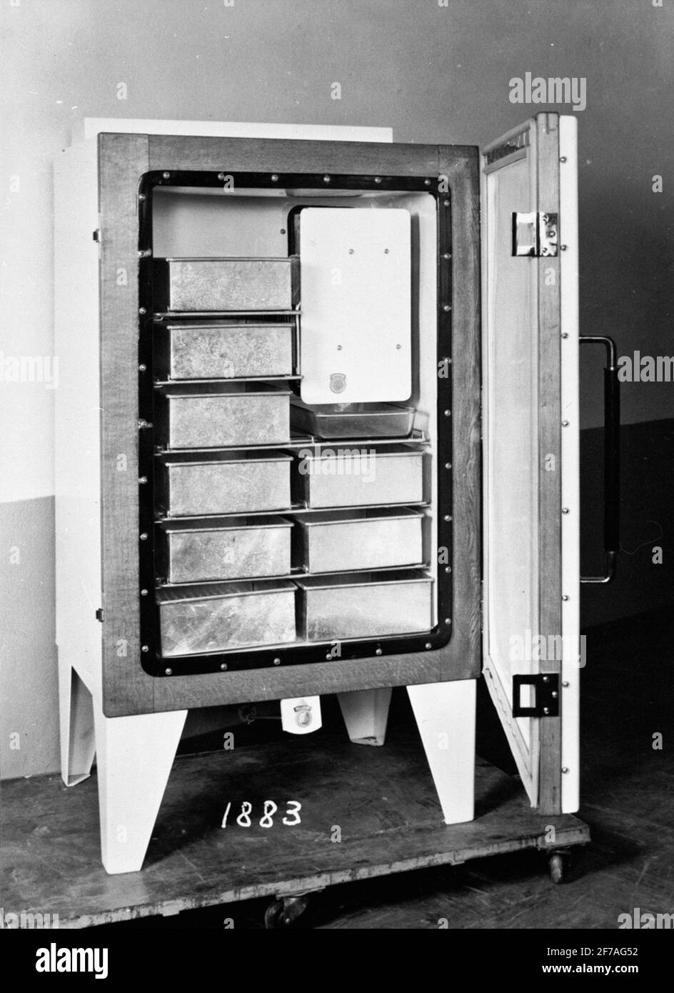 Fish fridge Black and White Stock Photos & Images - Alamy