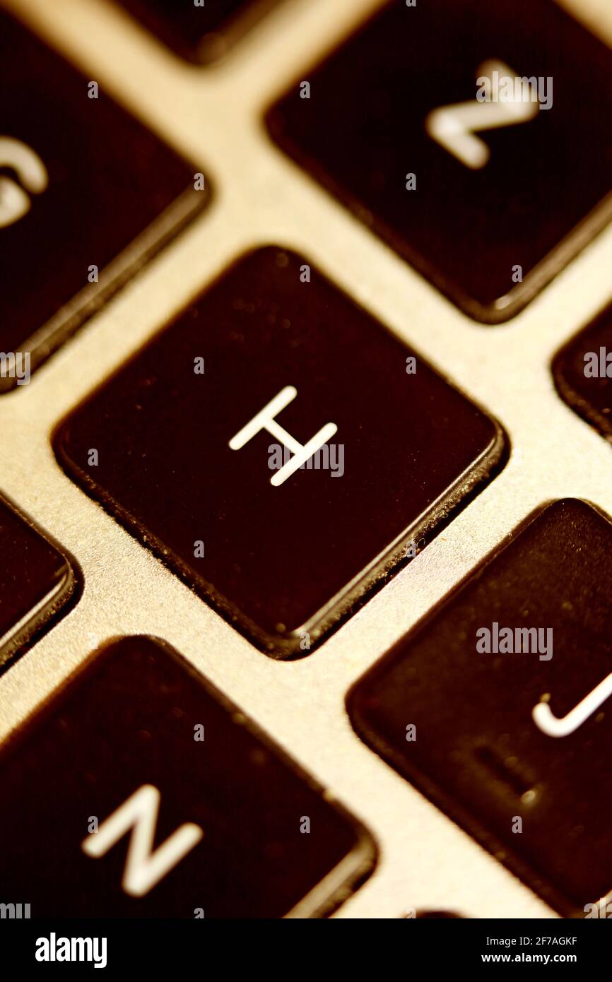 Keyboard letters close up background modern digital high quality big ...