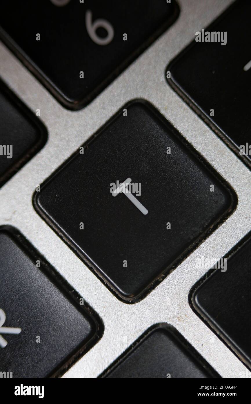 Keyboard letters close up background modern digital high quality big ...