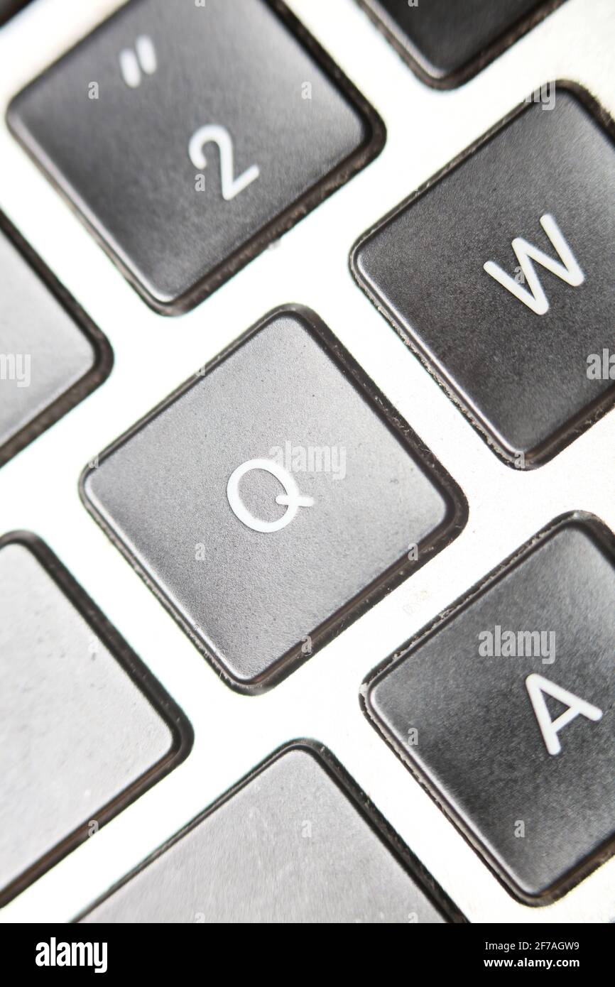 Keyboard letters close up background modern digital high quality big ...