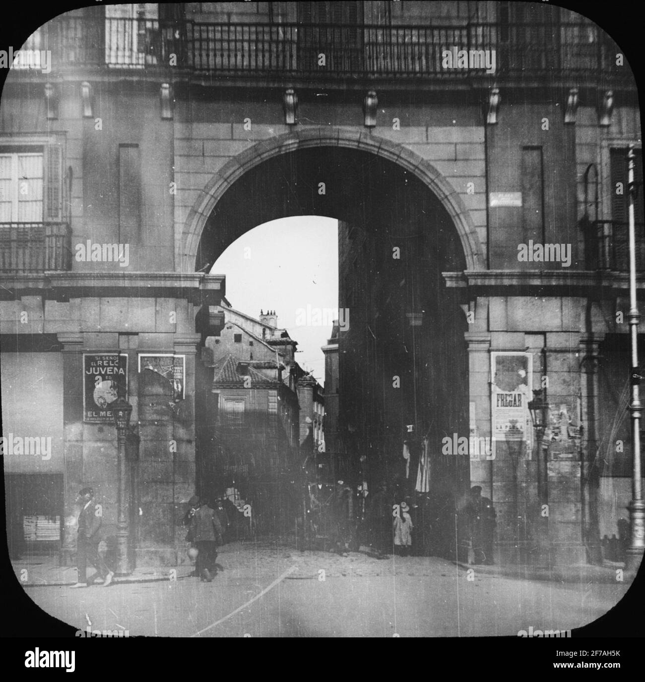 Main square plaza Black and White Stock Photos & Images - Alamy