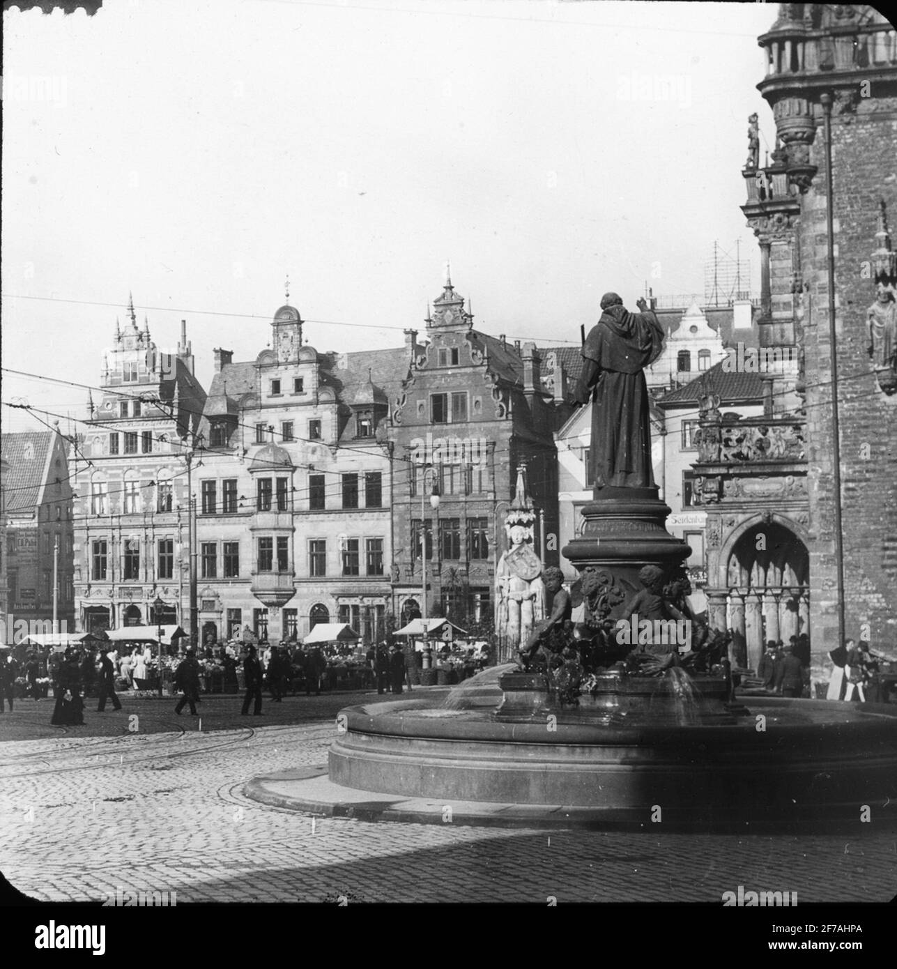 Skioptic image with motifs from Rhens.The image has been stored in ...