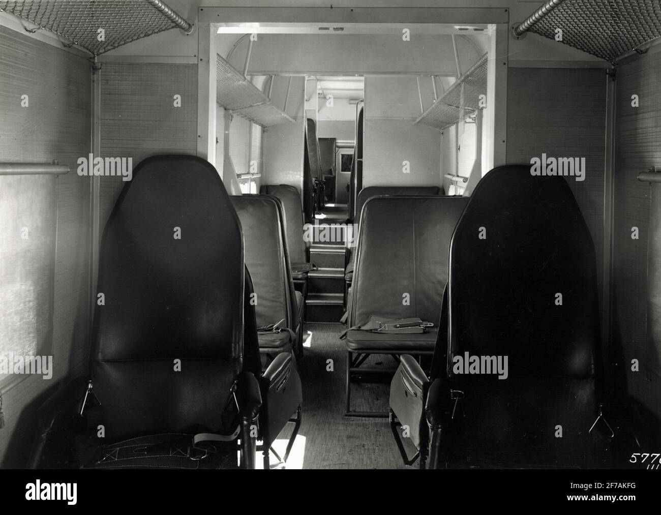 Interior of the cabin in a junkers G 38 Stock Photo - Alamy