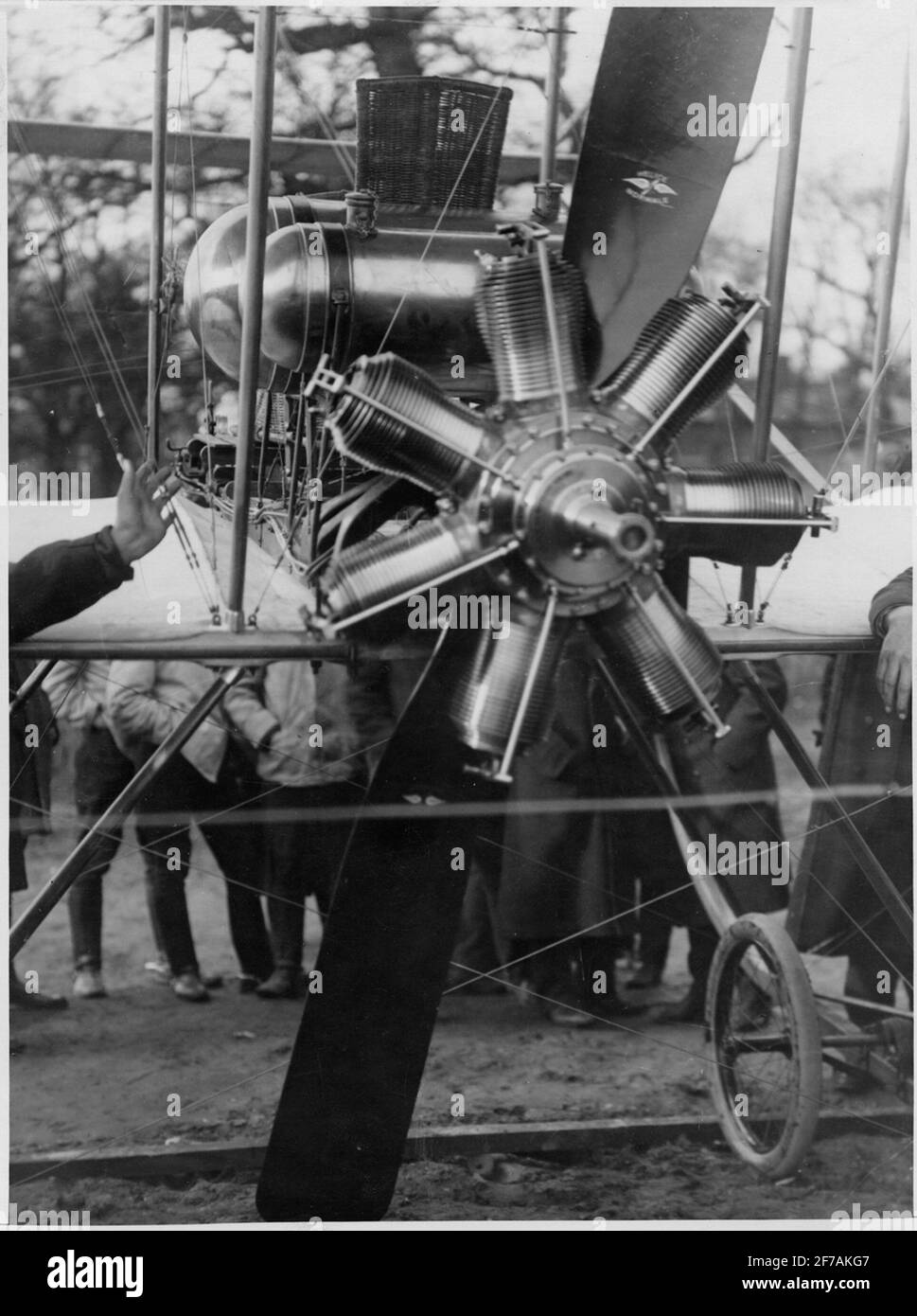 O. Dahlbecks Bristol-Biplan 1912. GNOME MOTOR 50 hp Stock Photo - Alamy