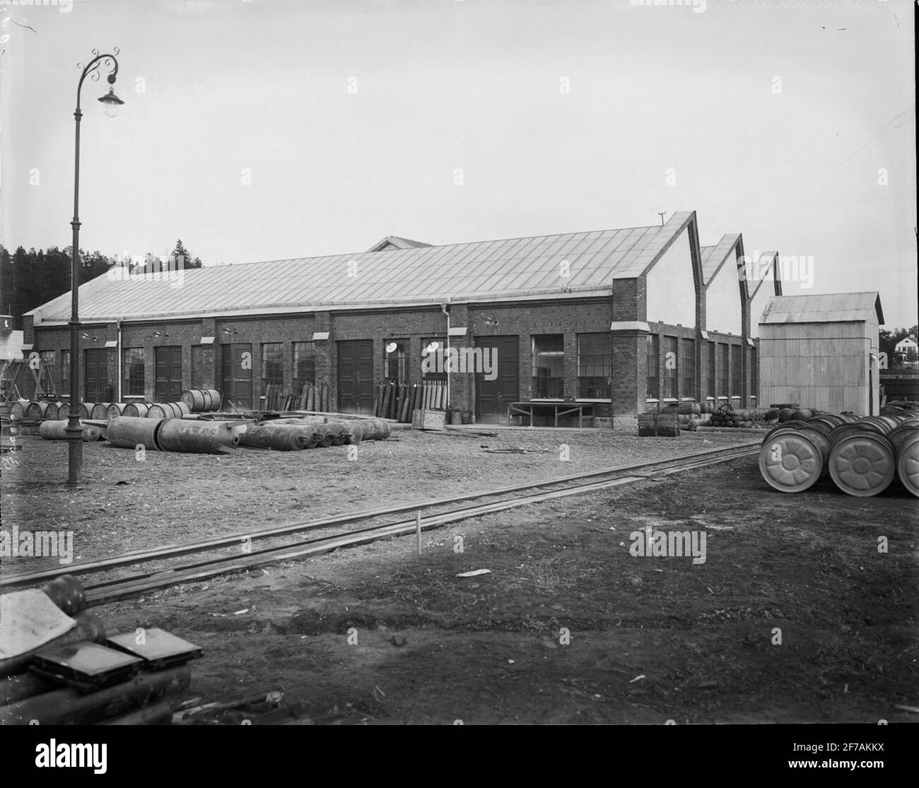 Industrial company AGA premises at the Aga area of Lidingö sometime ...