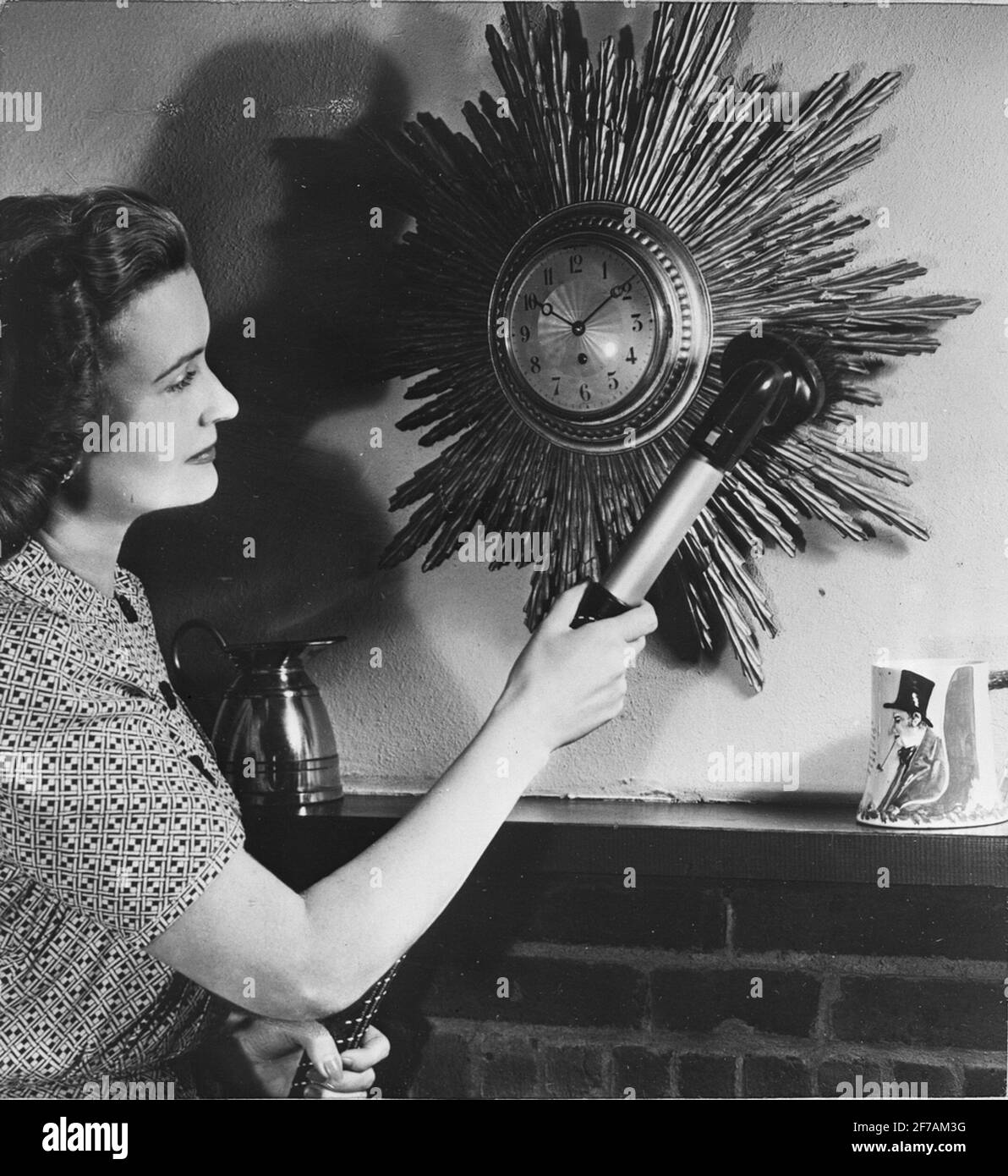 Advertising cleaning Black and White Stock Photos & Images - Alamy