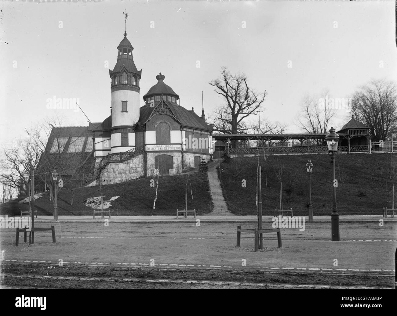 Restaurant Jägarhyttan at the General Art and Industrial Exhibition in ...