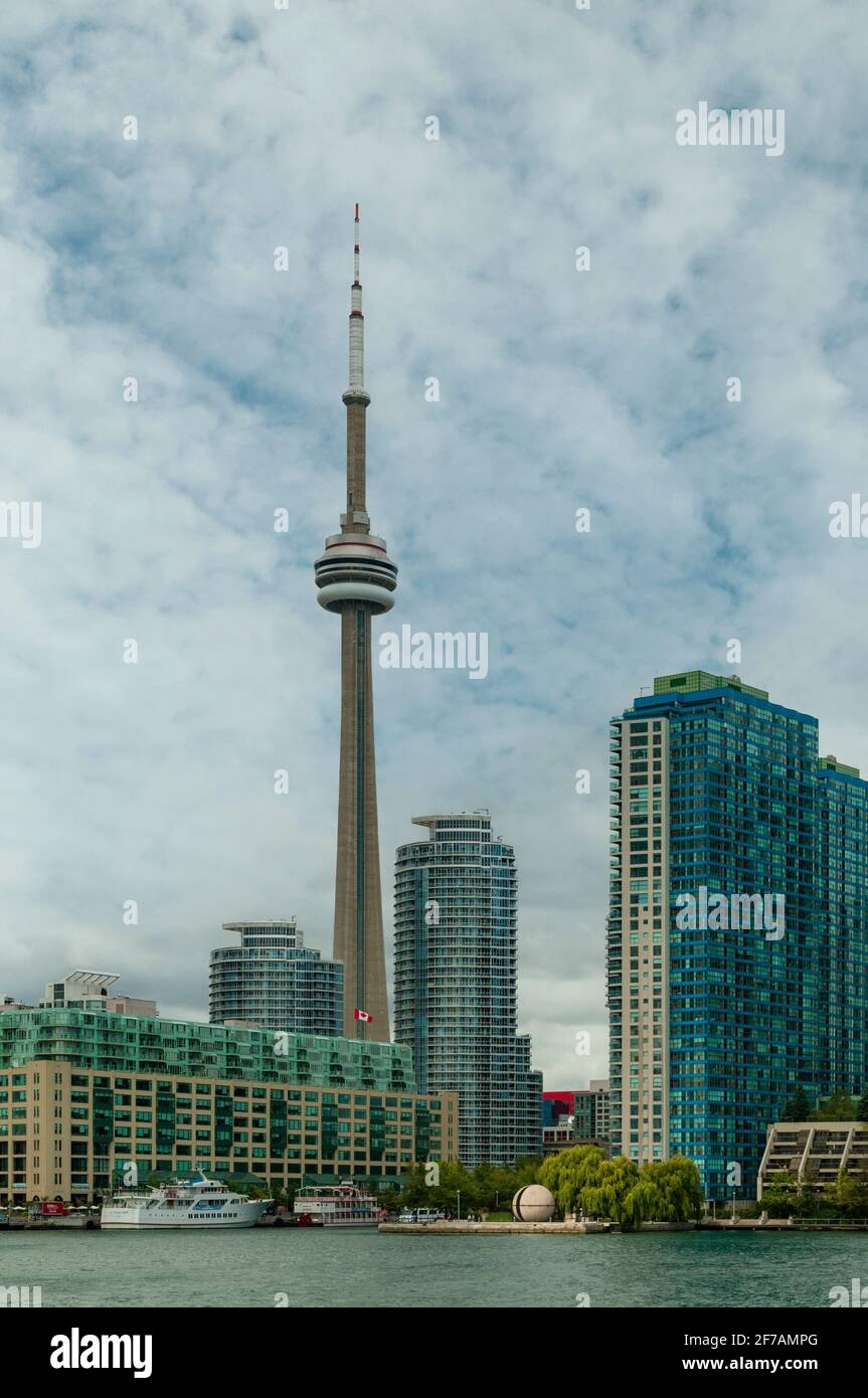 Colorful cn tower hi-res stock photography and images - Alamy